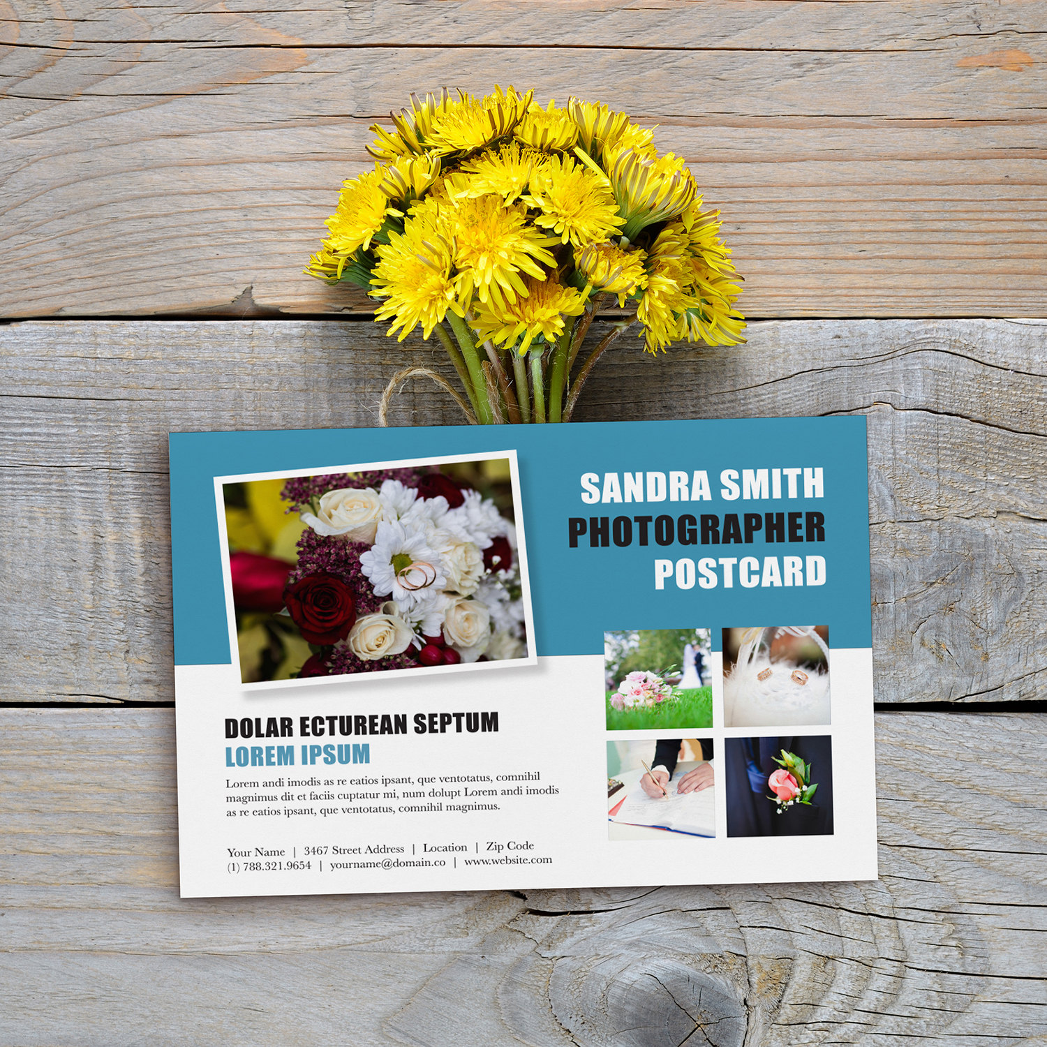 Business Postcard Announcement | Rumble Design Store