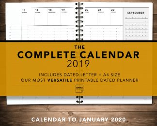 Printable Weekly To Do List & Planner | Rumble Design Store